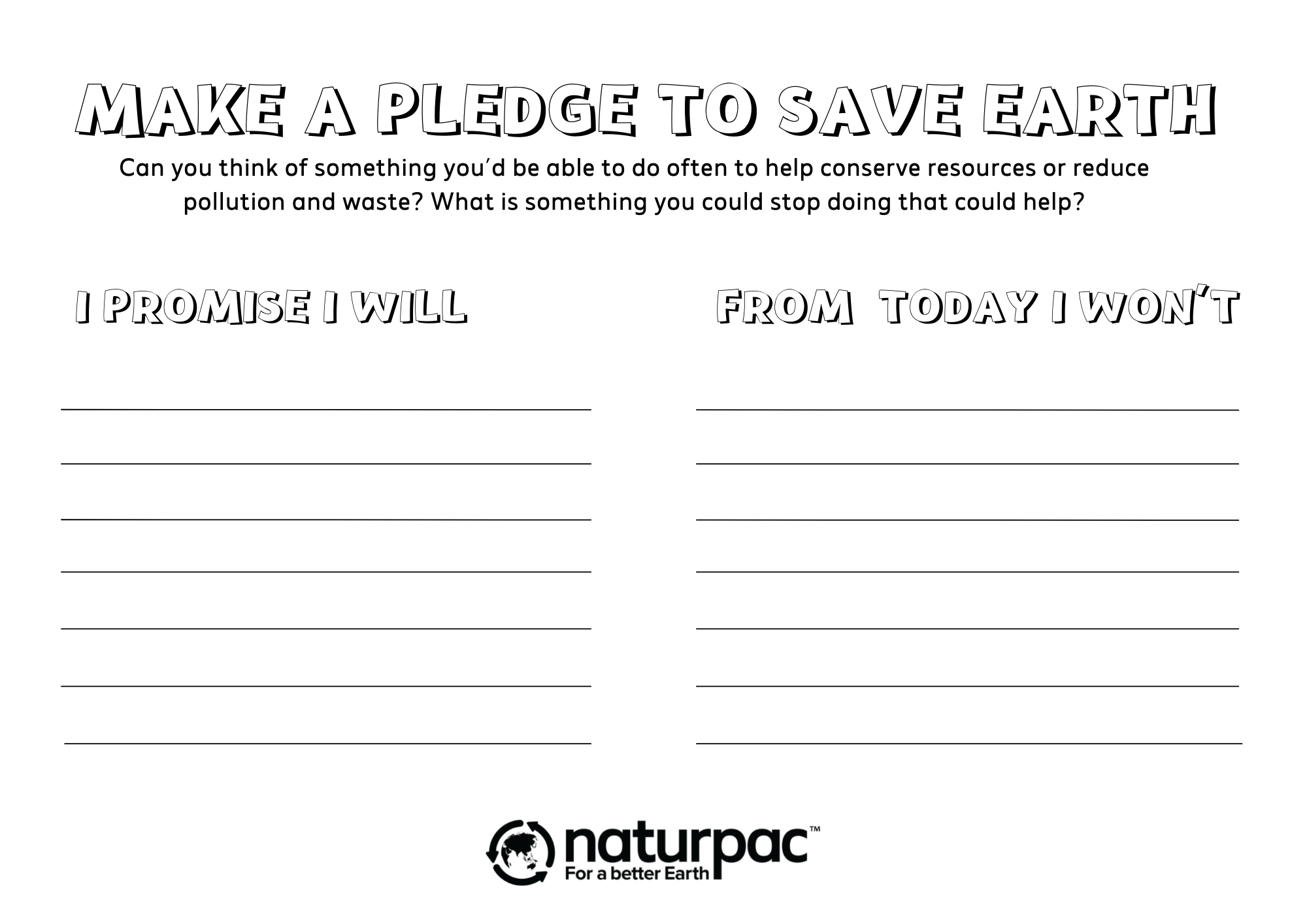 Our Environment | Naturpac